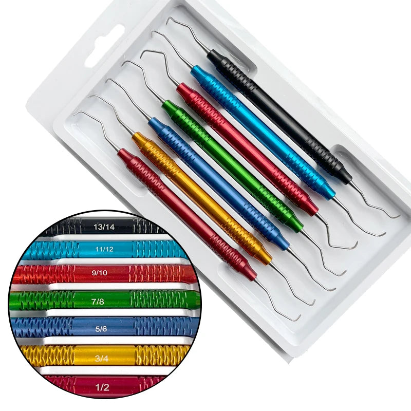 7PCS Dental Oral Care Kit – Professional Teeth Scaling, Whitening & Gum ...