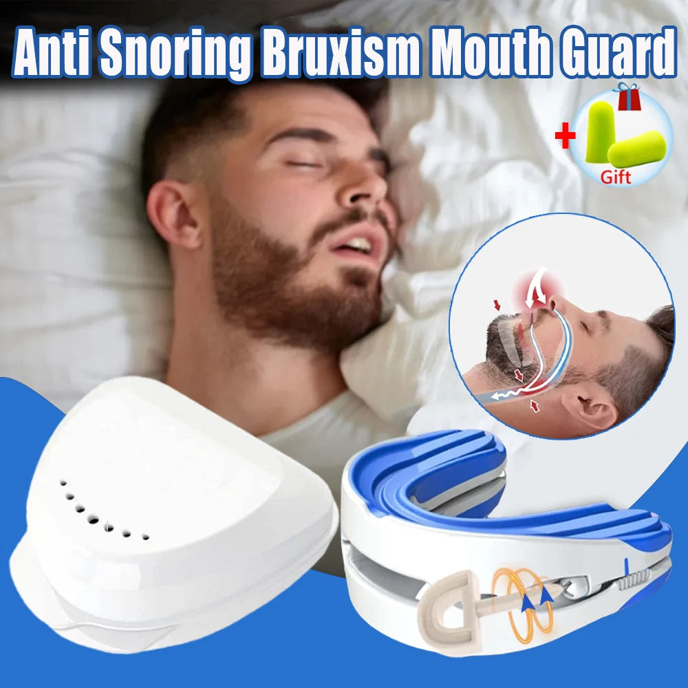 Adjustable Anti-Snoring Mouth Guard – Stops Snoring & Teeth Grinding ...