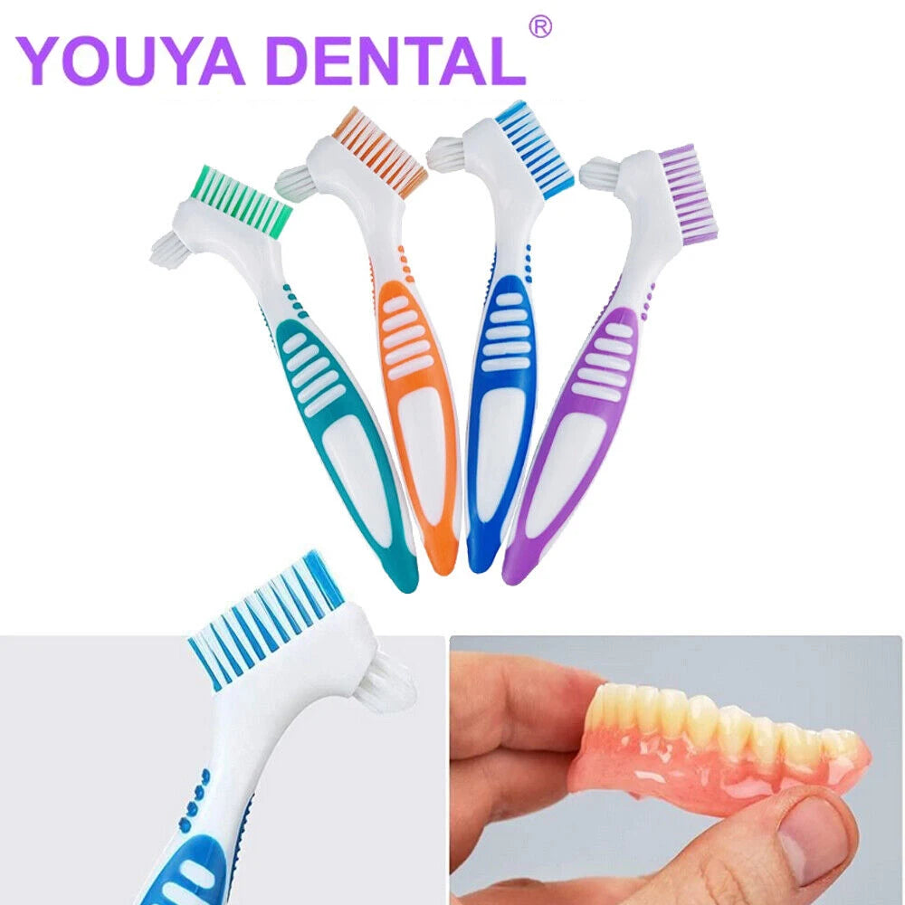 1PC Denture Cleaning Brush – Deep Cleaning Reusable Oral Care Tool for ...