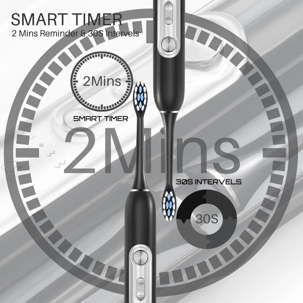SUBORT Super Sonic Electric Toothbrush – Smart IPX7 Waterproof ...